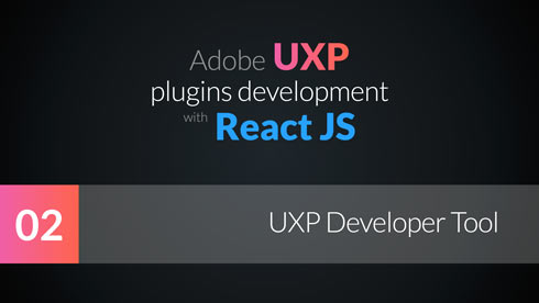 Adobe UXP plugins with React JS